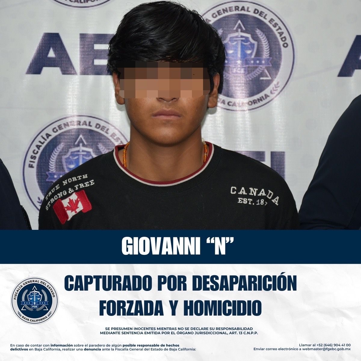 Capturan a Giovanni “N”, por desaparición y homicidio de dos jóvenes en ...